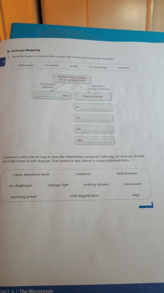 Solved B. Concept Mapping Il in the blanks to complete this | Chegg.com