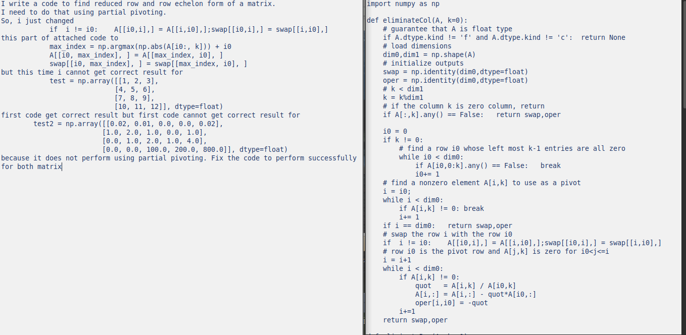Solved Please provide a solution that does not exist on | Chegg.com