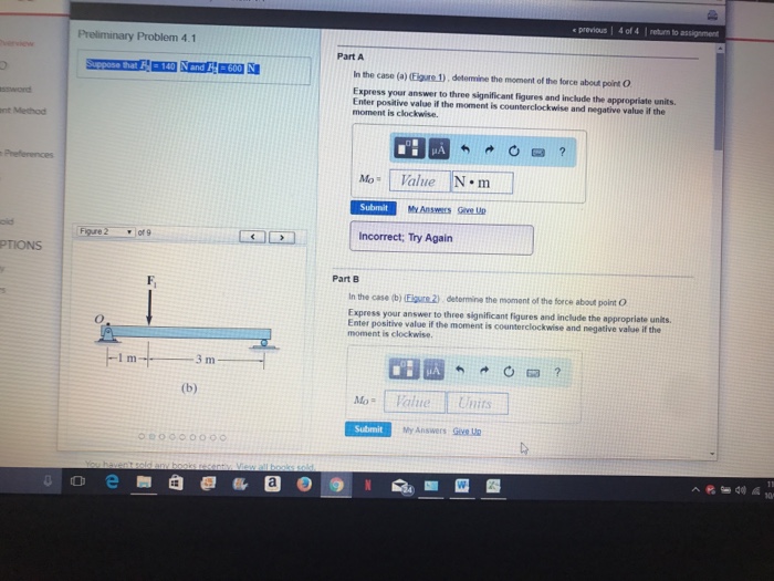 Solved Preliminary Problem 4.1 Part A Inthe case (a)(Eiaml) | Chegg.com