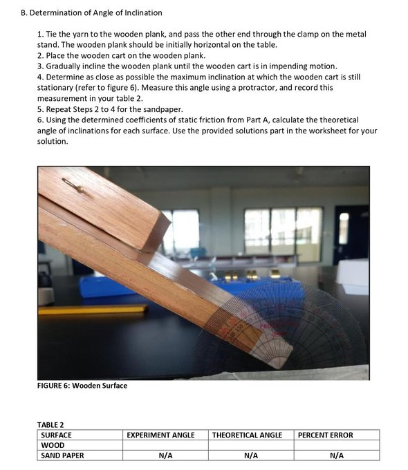 EXPERIMENTS FRICTION Objectives Upon completion of | Chegg.com