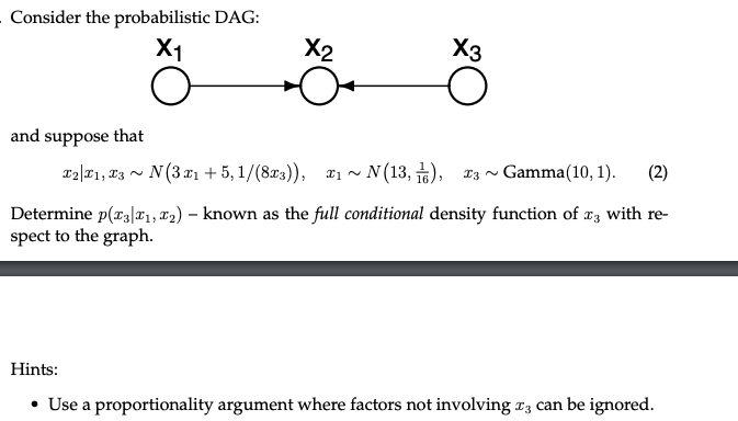 Solved Consider the probabilistic DAG: and suppose that | Chegg.com