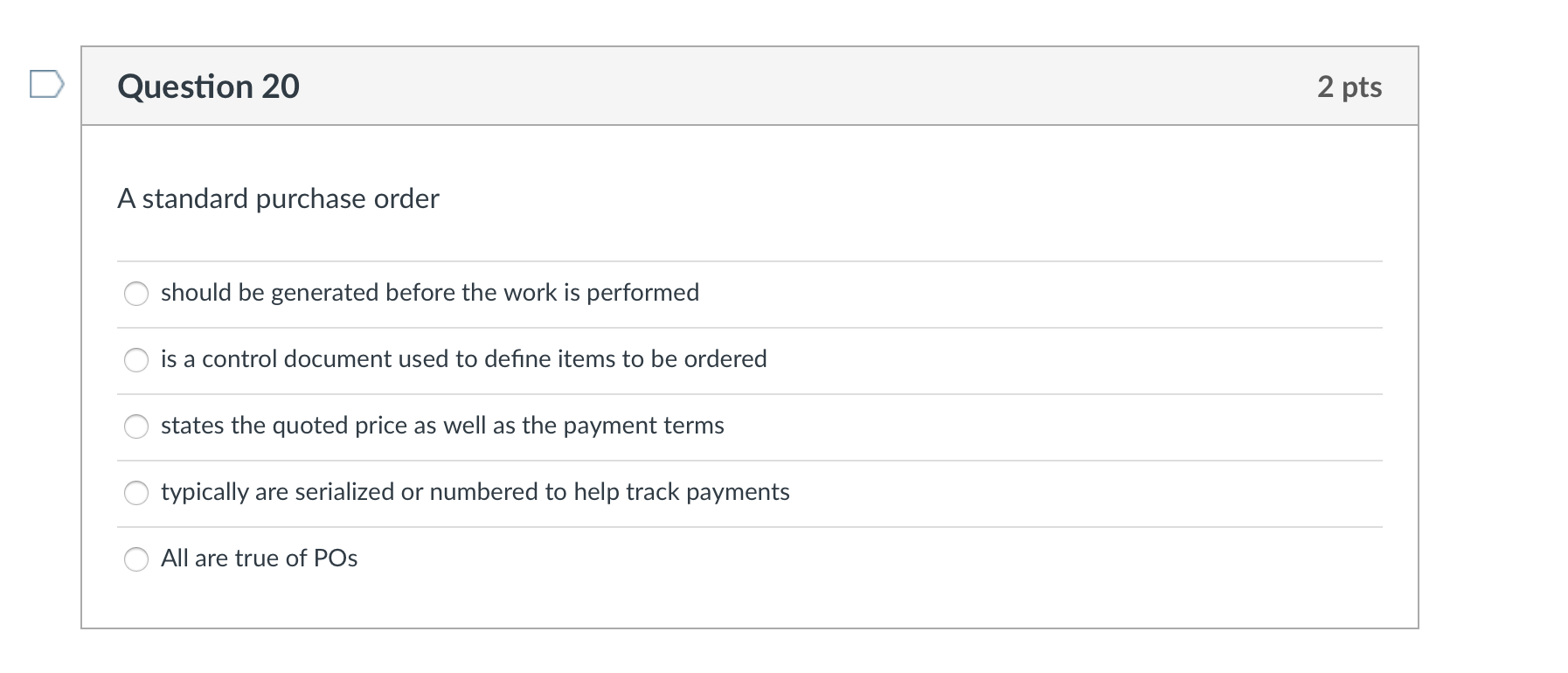 Solved Question 16 2 pts The date of substantial completion | Chegg.com