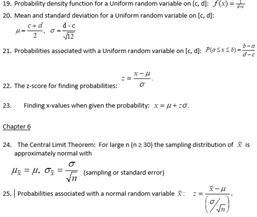 Solved 19. Probability density function for a Uniform random | Chegg.com