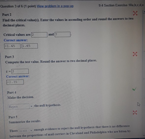 Solved Question 3 of 6 (1 point) View.problem in a pop-up In | Chegg.com