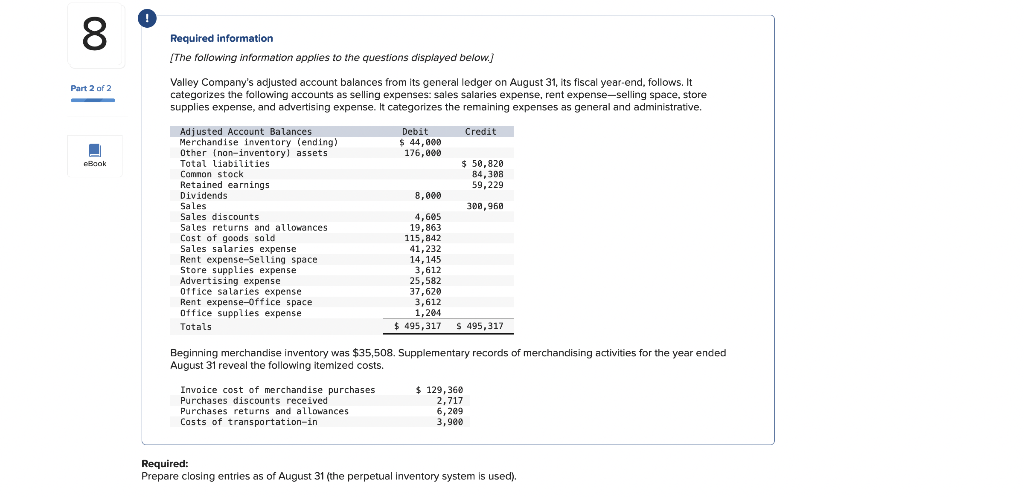 Solved 1. Record the entry to close the income statement | Chegg.com