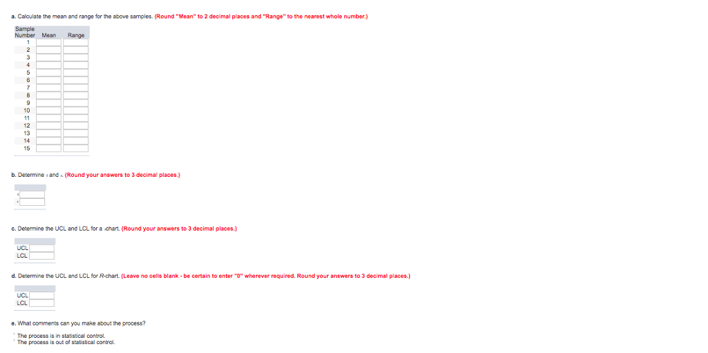 Solved exhibit 13.7 Factor for Determining from R the | Chegg.com