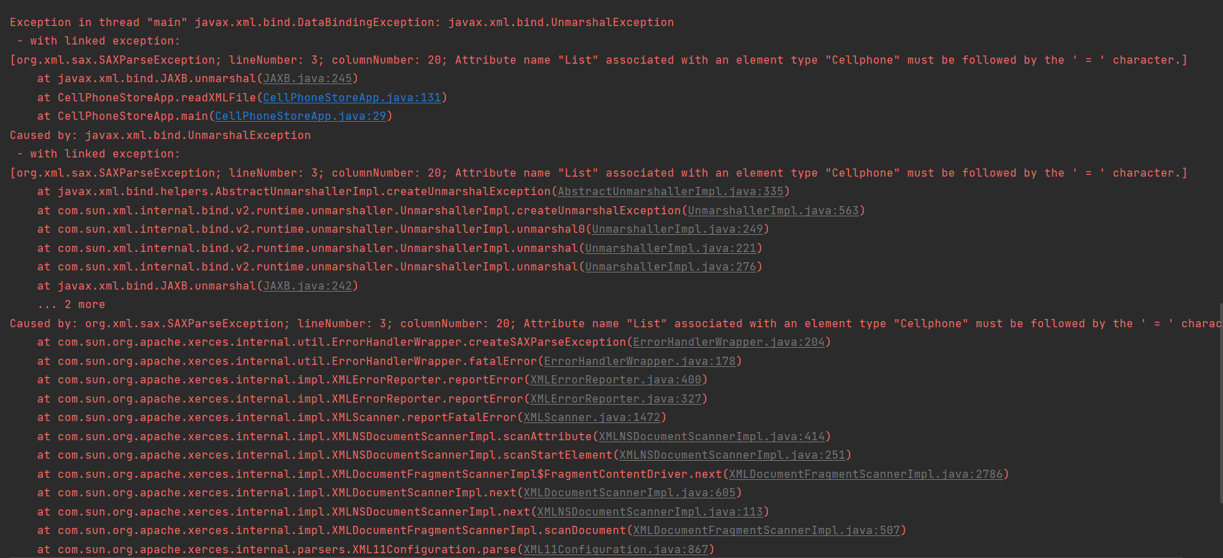 Solved Getting this error when I run the code that I have | Chegg.com