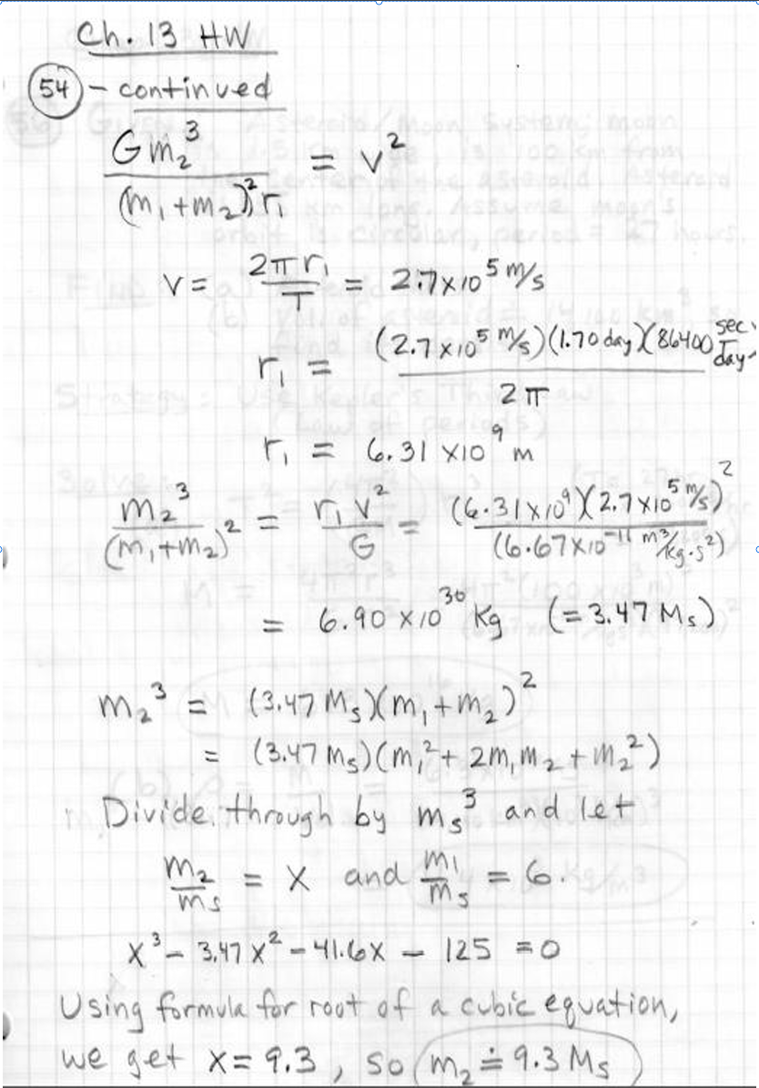 Solved A binary star system with an invisible star? When a | Chegg.com