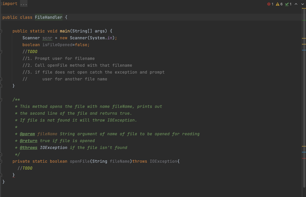 Solved 2. Attempt to open the file. Using the provided | Chegg.com