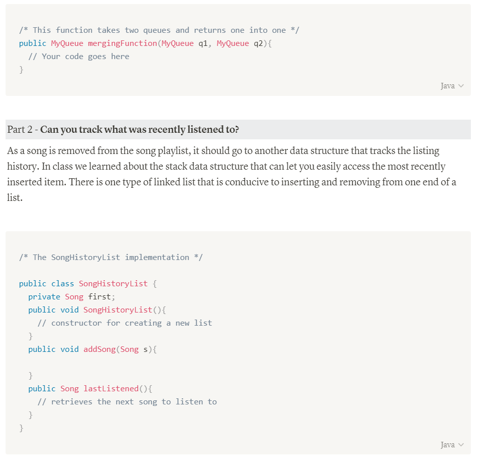 In java, and use the data from download from | Chegg.com