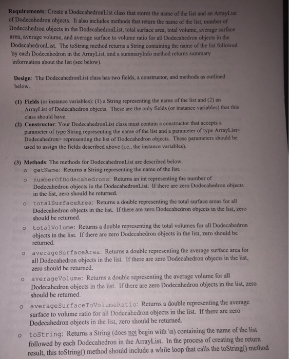 Solved Specifications Overview: You will write a program | Chegg.com