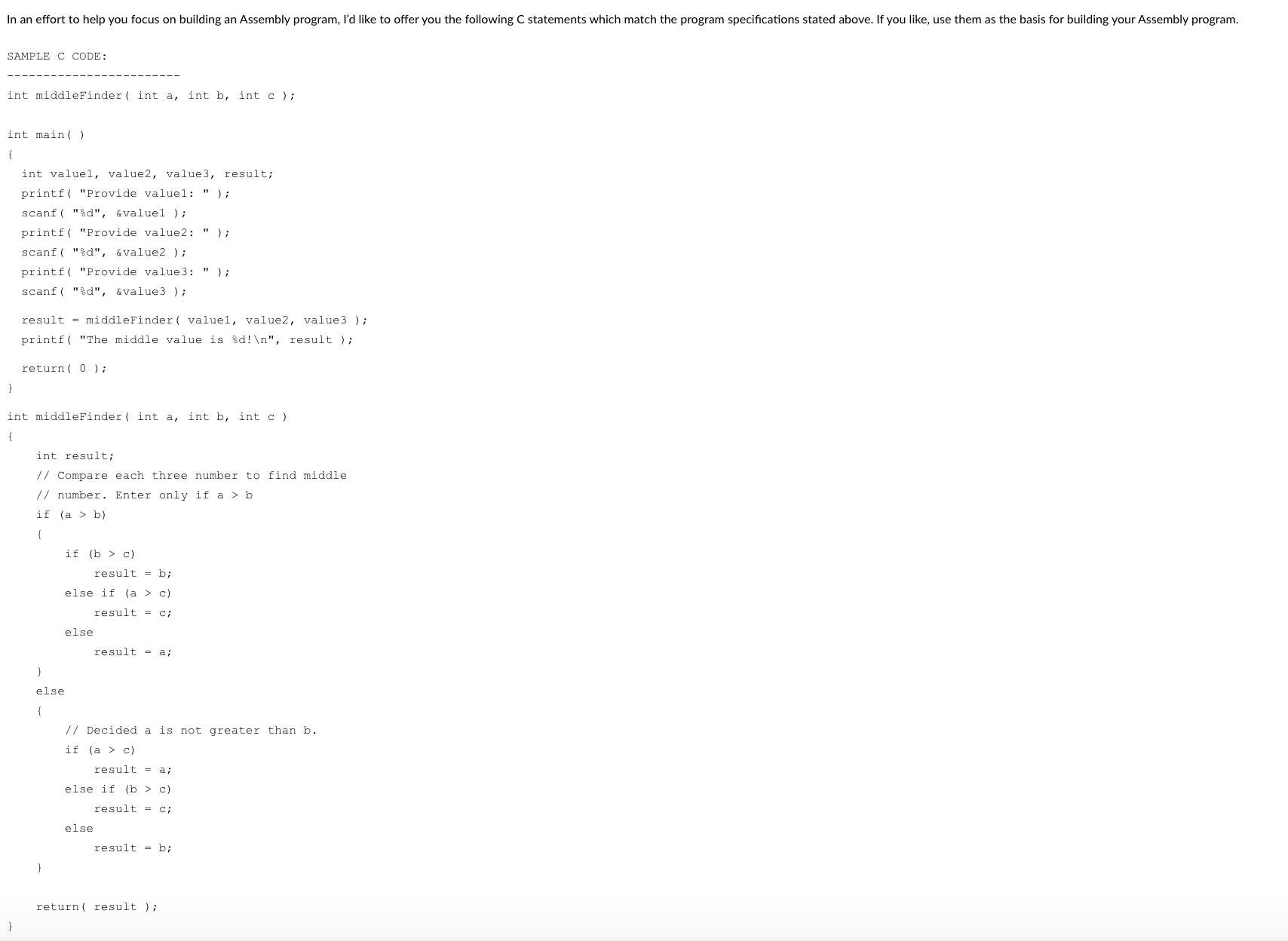Solved In an effort to help you focus on building an | Chegg.com