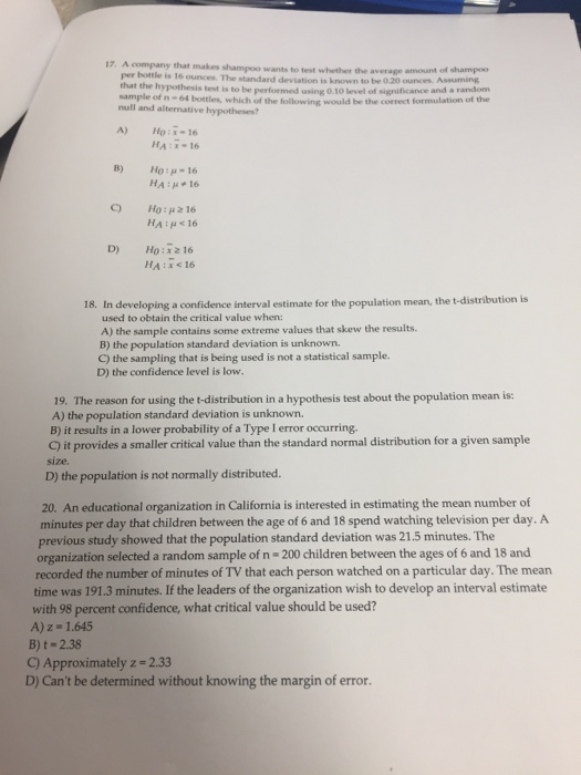 Solved 7. (6 points) construct a 95% confidence interval | Chegg.com