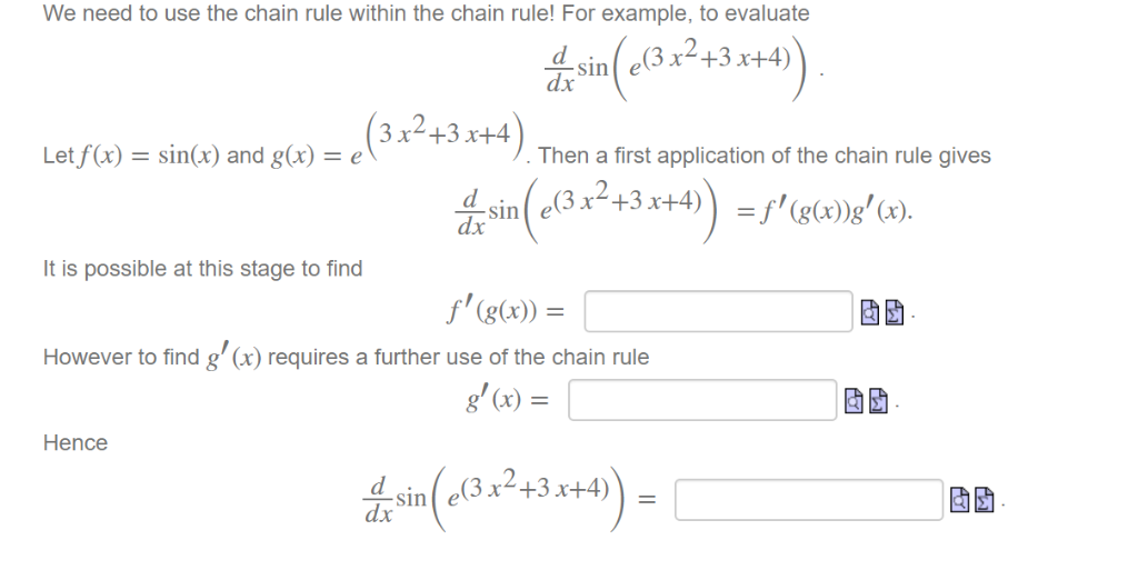 Solved We need to use the chain rule within the chain rule! | Chegg.com