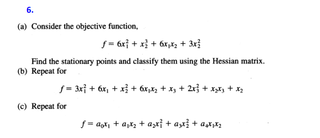 Solved A Consider The Objective Function