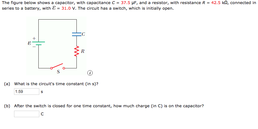 Solved The figure below shows a capacitor, with capacitance | Chegg.com
