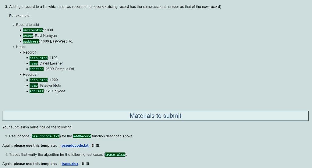 Solved Hello! I need help tracing this code using the tables | Chegg.com