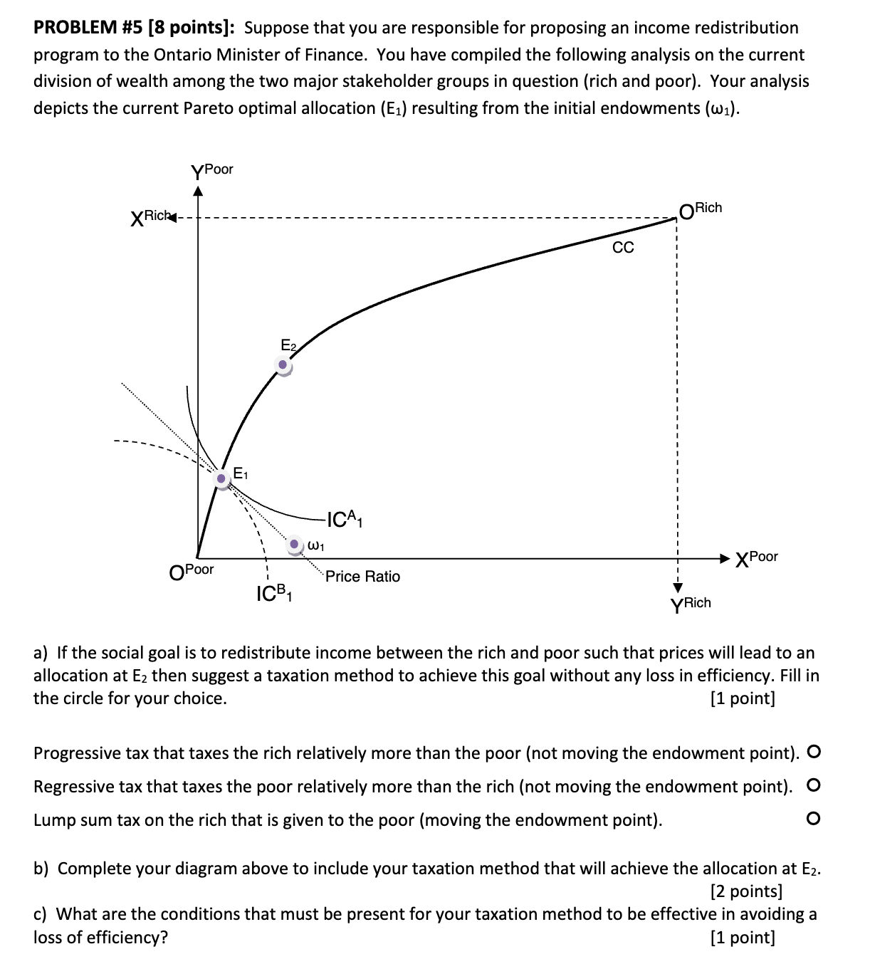 Solved PROBLEM \#5 [8 points]: Suppose that you are | Chegg.com