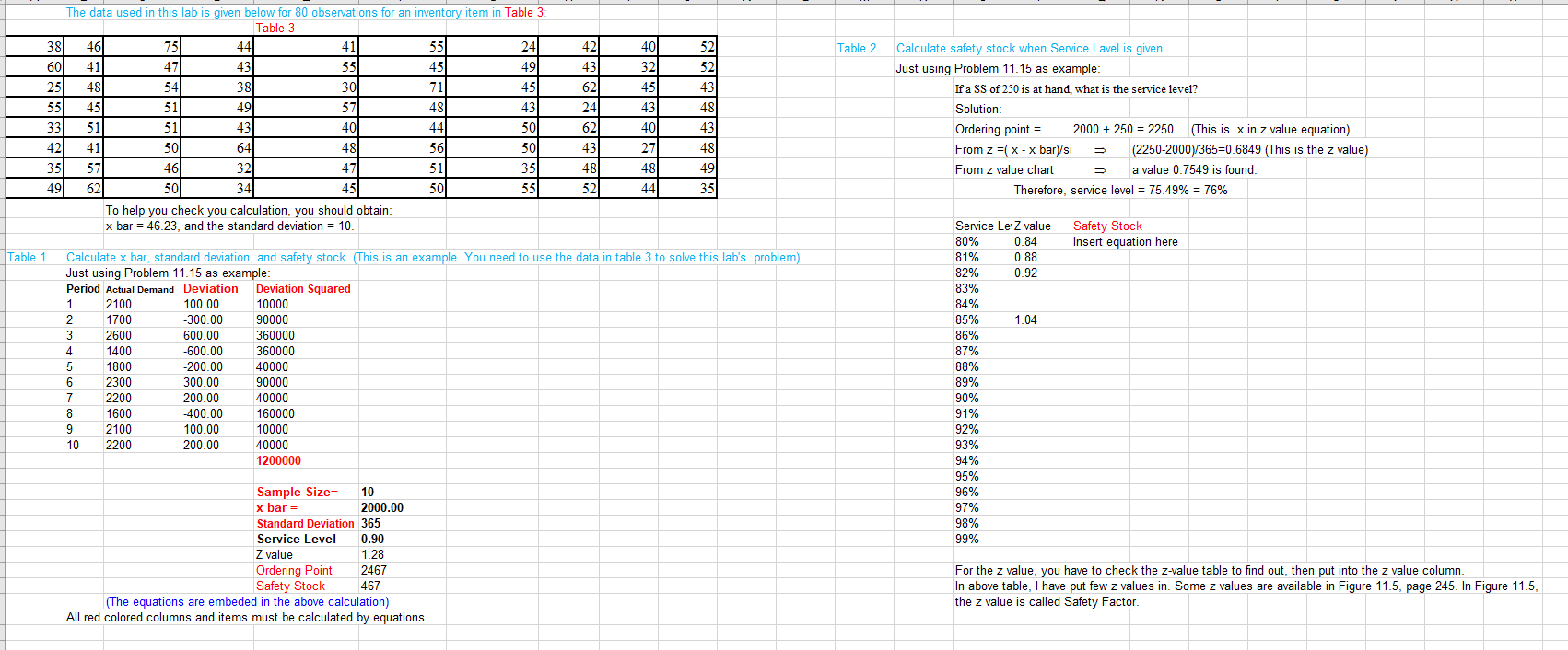 Solved This lab is to create an Excel program for solving | Chegg.com