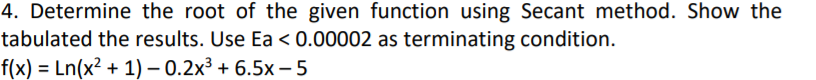 Solved Solve the following problems in excel and show the | Chegg.com