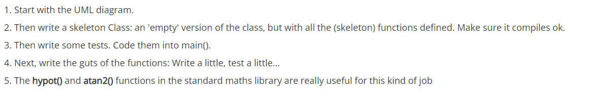Solved Write a data type called struct Point, representing a | Chegg.com