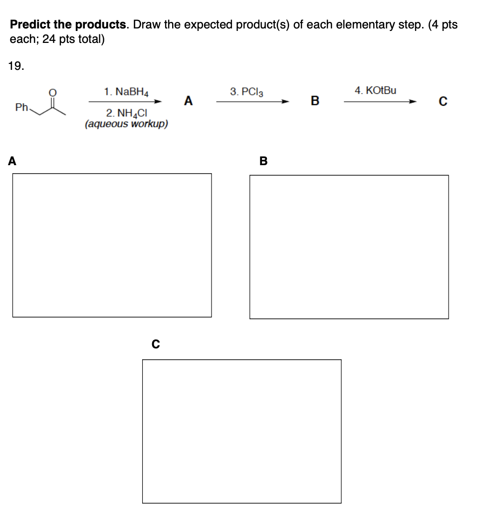 Solved Predict the products. Draw the expected product(s) of | Chegg.com