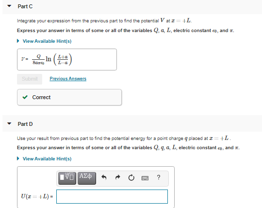 Solved Positive electric charge Q is distributed uniformly | Chegg.com