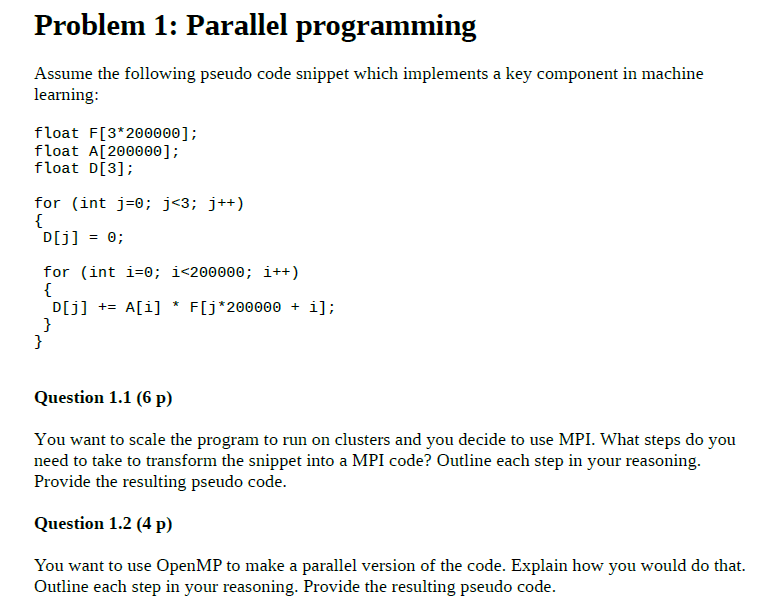 Distributed and Parallel Systems This is all the | Chegg.com