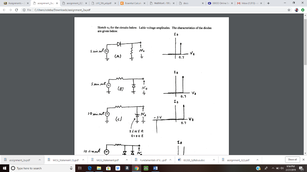 Solved Assignments ㄨ Assignment 2a × Assignment 2亿 ㄨ