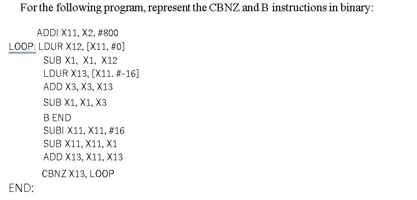 you just have to write the binary for the B and | Chegg.com