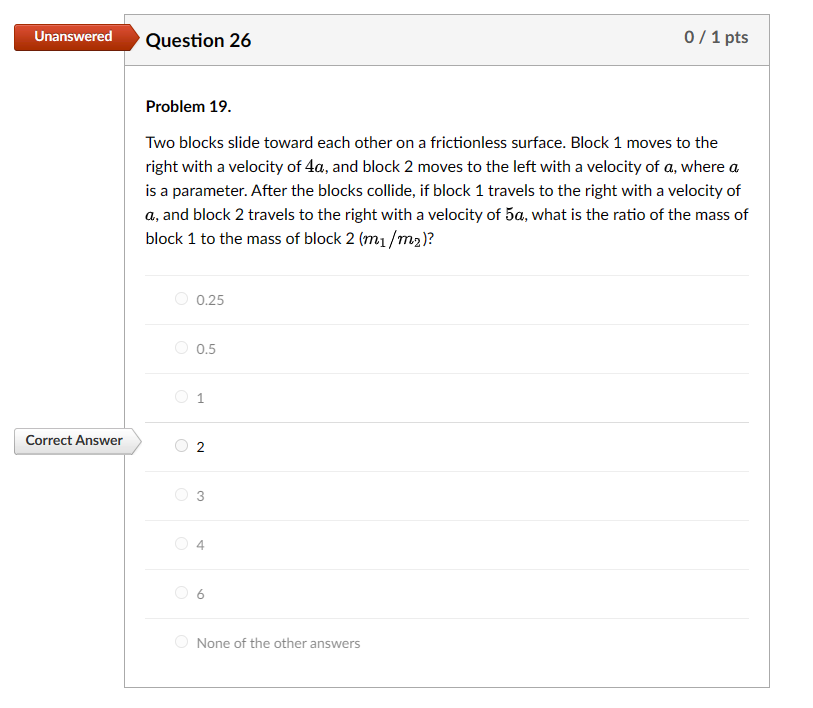 Solved Problem 19. Two blocks slide toward each other on a | Chegg.com