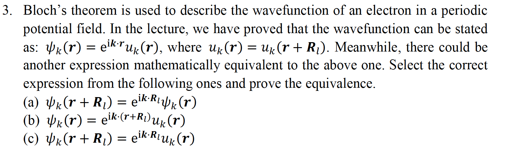 Solved 4. The wavefunction of an electron in a | Chegg.com