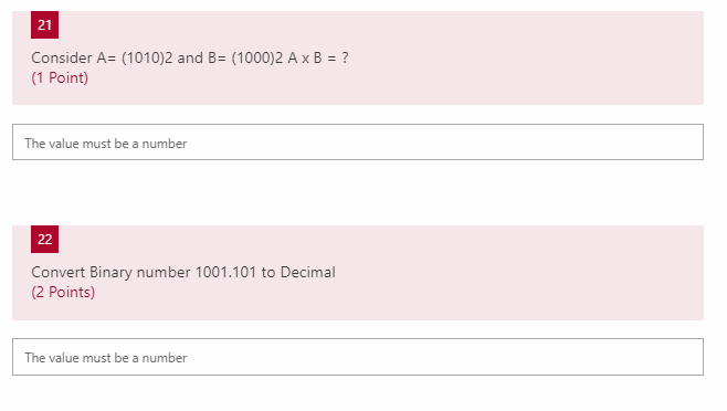 Solved 21 Consider A= (1010)2 and B= (1000)2 A x B = ? (1 | Chegg.com
