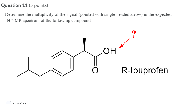 Solved Question 5 (5 points) Determine the multiplicity of | Chegg.com