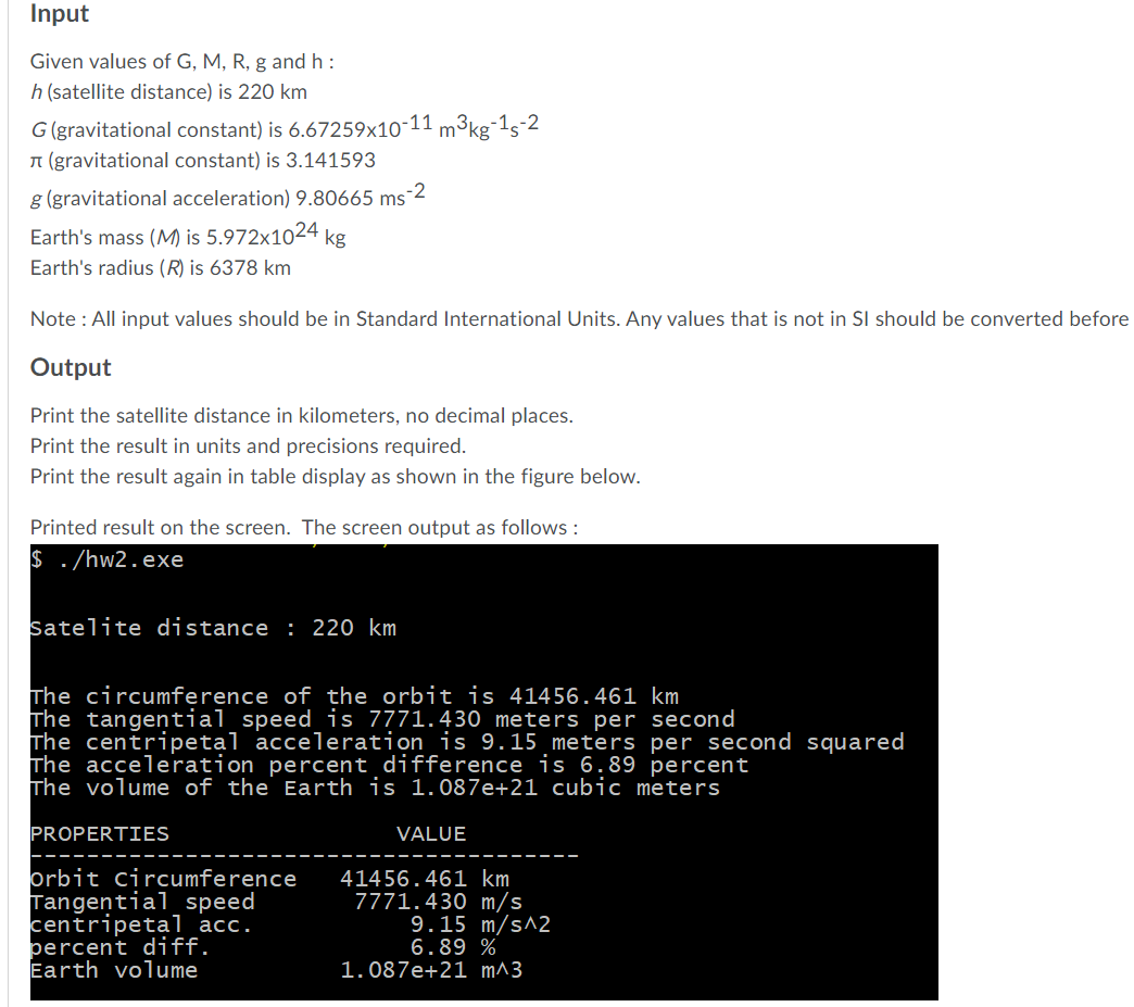 Solved Program specification Note: This homework is a | Chegg.com