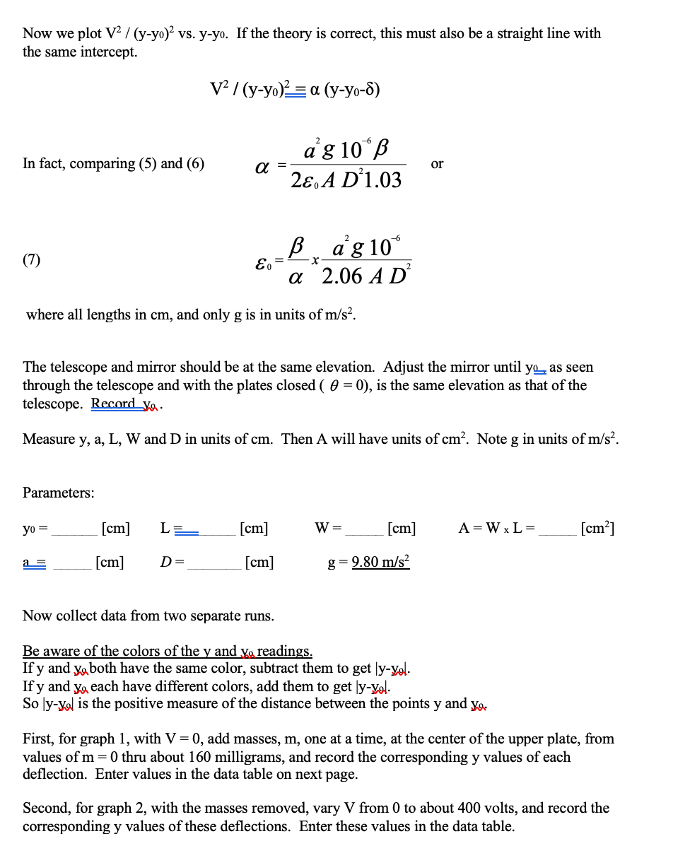 Solved LAB 7-COULOMB BALANCE Purpose: Measure the electric | Chegg.com