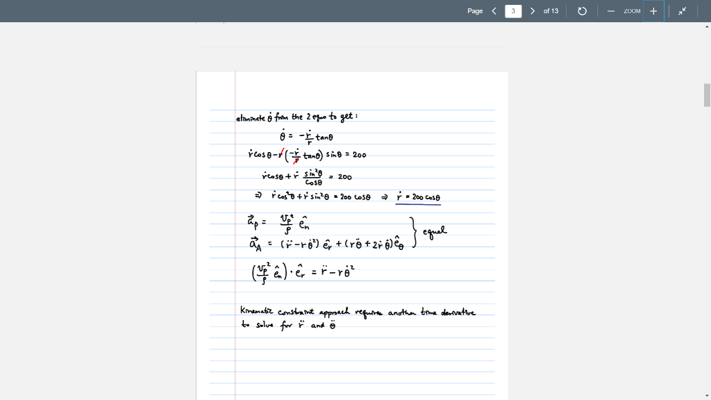 Solved Can you please explain how the teacher did the vector | Chegg.com