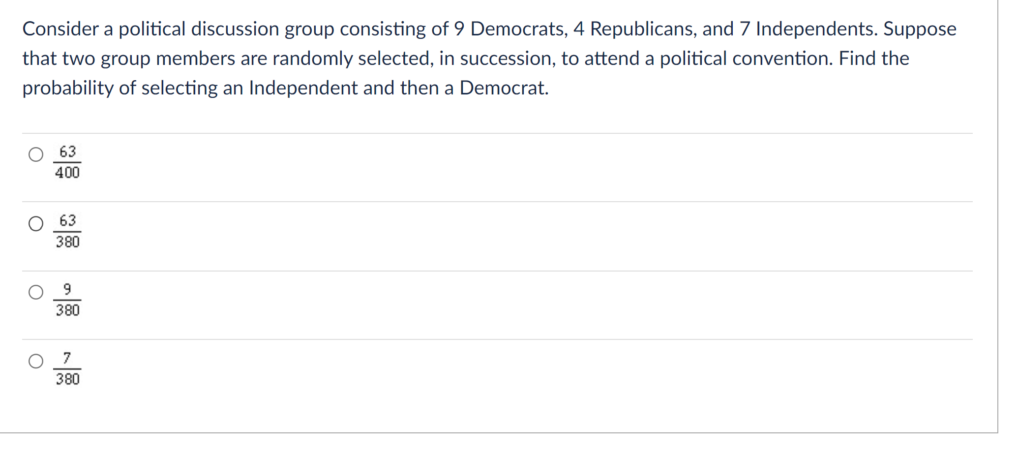 Solved Consider a political discussion group consisting of 9 | Chegg.com