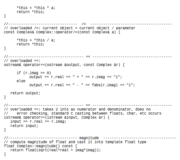 Solved 2. (10 points) Write a method to implement operator++ | Chegg.com