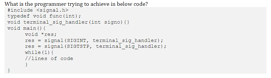 Solved #include typedef void func(int); void | Chegg.com