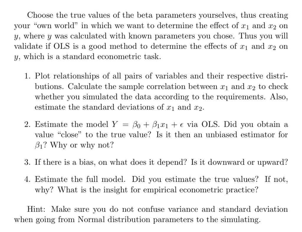 Solved Validate if OSL is a good method to determine the | Chegg.com