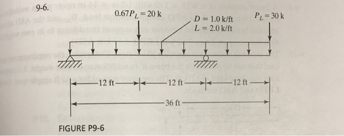 Solved 9-1 to 9-10. Using both LRFD and ASD, select the most | Chegg.com