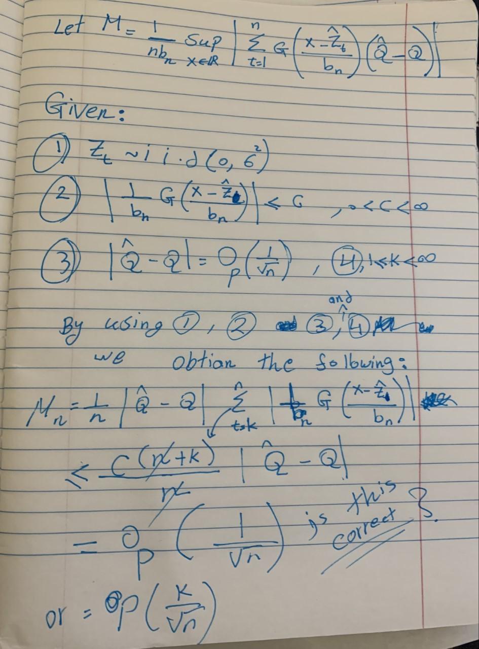 Solved Let Mat n nbn XER Sup E G G X-Z tol bn, 2-0 ) Given: | Chegg.com