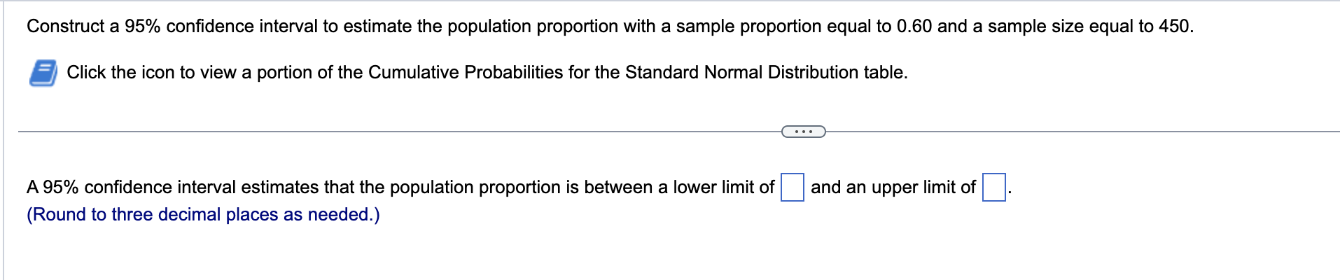 Construct a 95% confidence interval to estimate the | Chegg.com