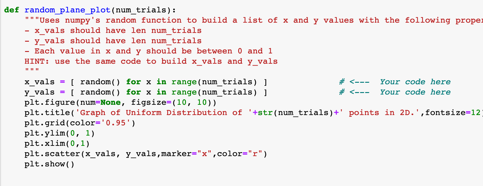 Solved This final problem is also a Monte Carlo simulation, | Chegg.com