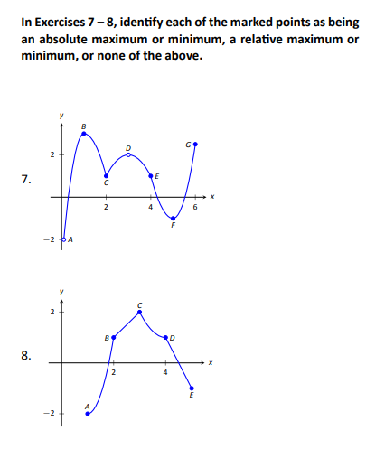 Solved In Exercises 7-8, identify each of the marked points | Chegg.com