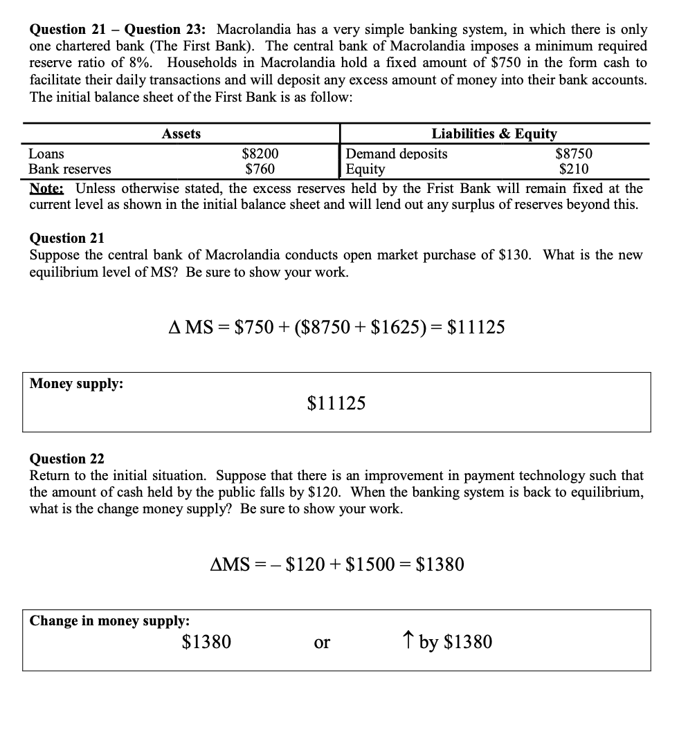 Solved Please answer question 23 in details, please note | Chegg.com