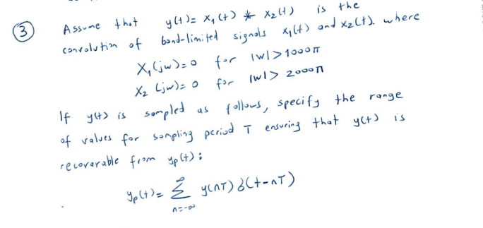 Solved Assume thot y(t)=x1(t)∗x2(t) is the convolution of | Chegg.com