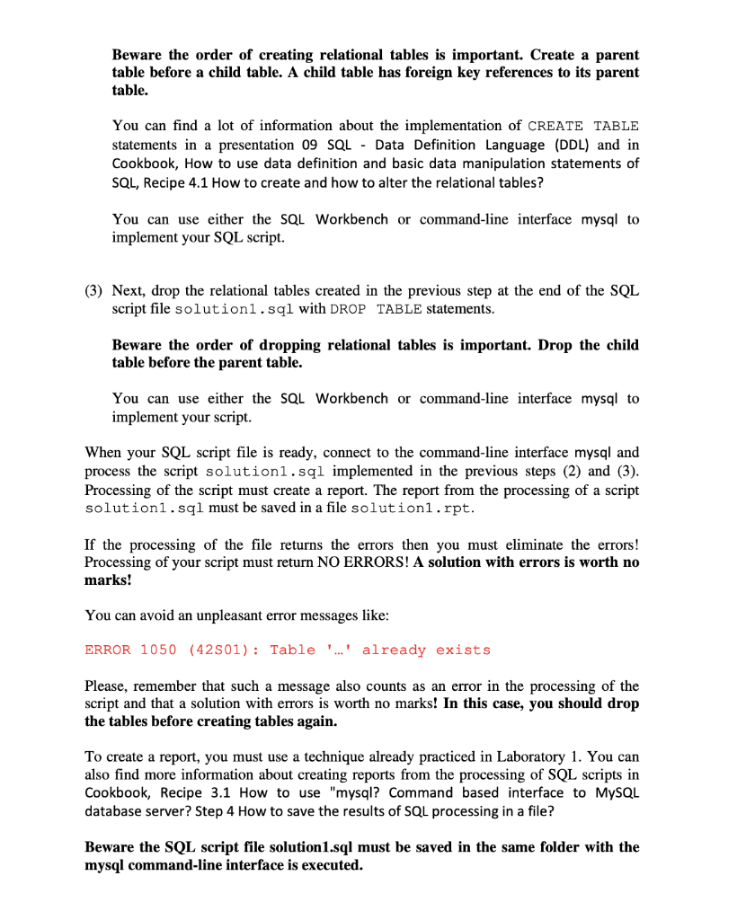 Solved Tasks Task 1 Consider a conceptual schema given | Chegg.com