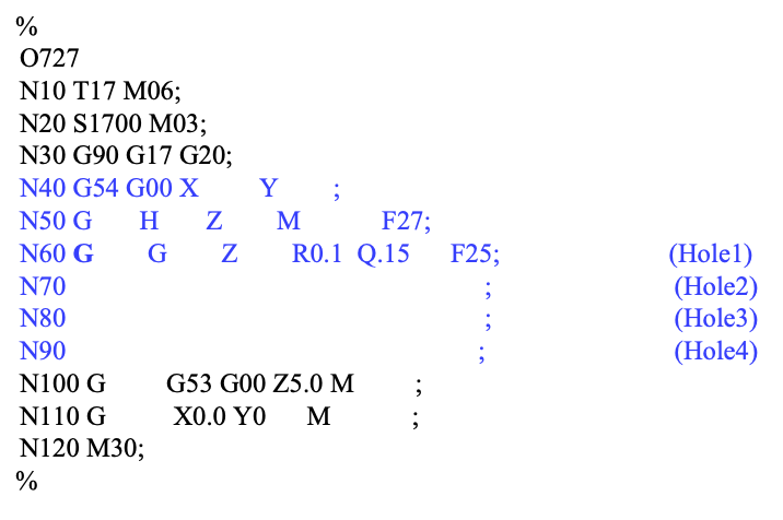 Solved Q2. Write the part program for the workpiece shown | Chegg.com